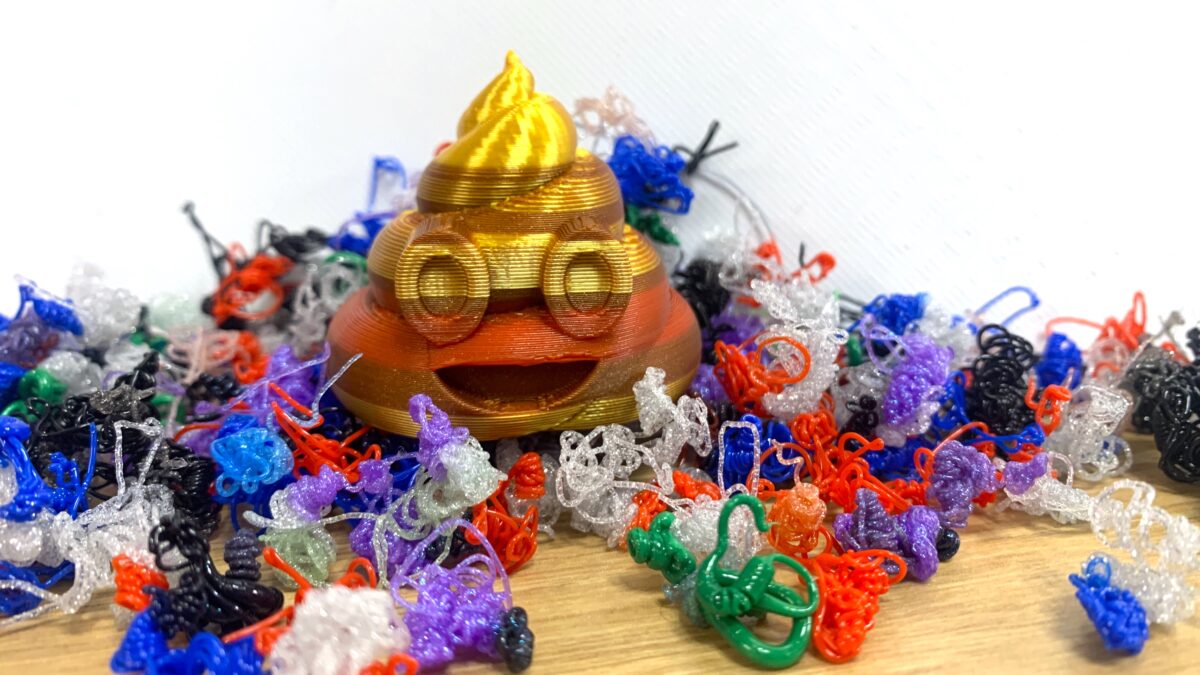 No More (Printer) Poop! Banish Bambu Purge Waste with these hot Tips. ⋆ ...